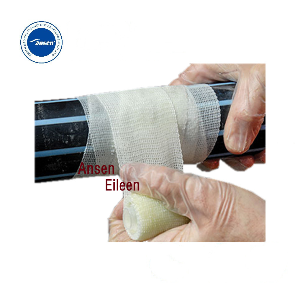 Water Activated Fiberglass Polyurethane Pipe Wrap